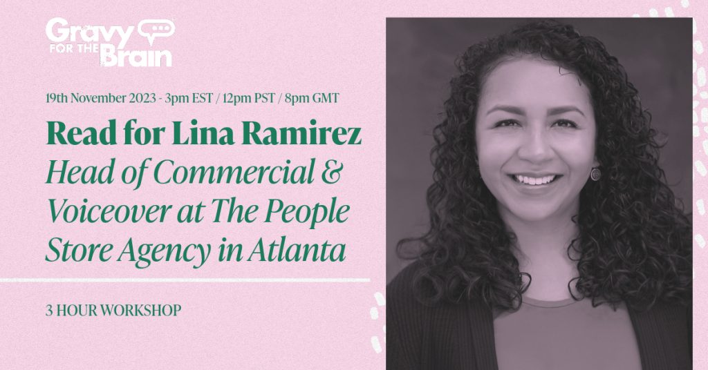Read for Lina Ramirez, Head of Commercial & Voiceover at The People ...