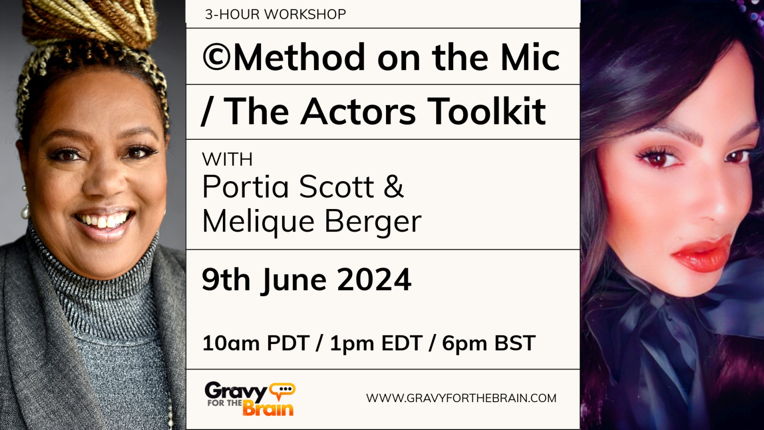 © Method on the Mic/The Actors Toolkit- The Art of the Pivot - Gravy ...